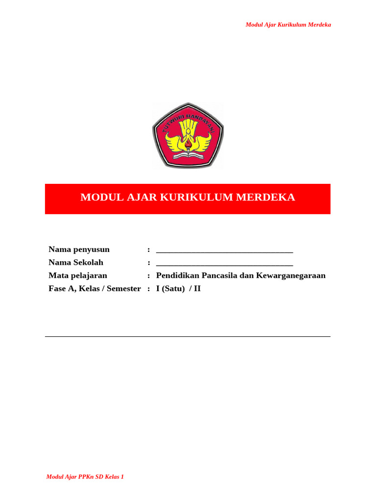 Modul Ajar PPKN Unit IV | PDF
