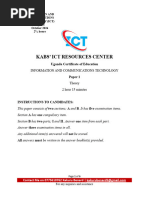 S4 Ict Paper 2 Practical Examination 2024 | PDF | Computer File | Computing