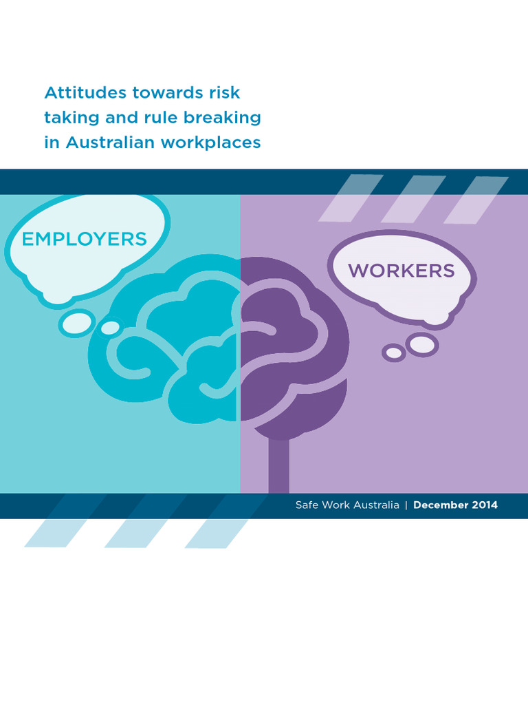 Research Report Attitudes Toward Risk | PDF | Occupational Safety And ...