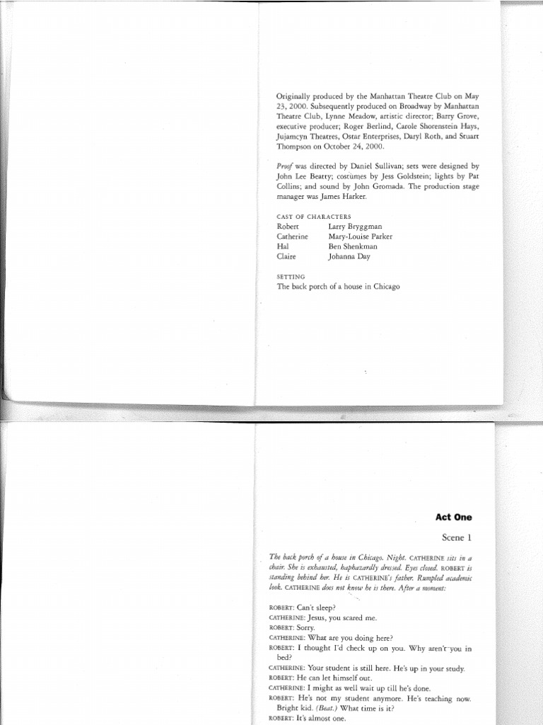 Proof Full Script | PDF