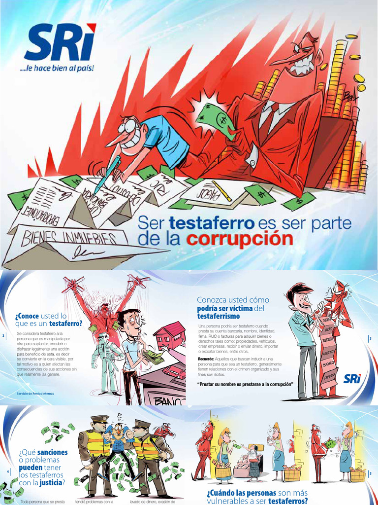 Evite ser Testaferro: Riesgos y Consecuencias | PDF | Crímenes | Crimen ...