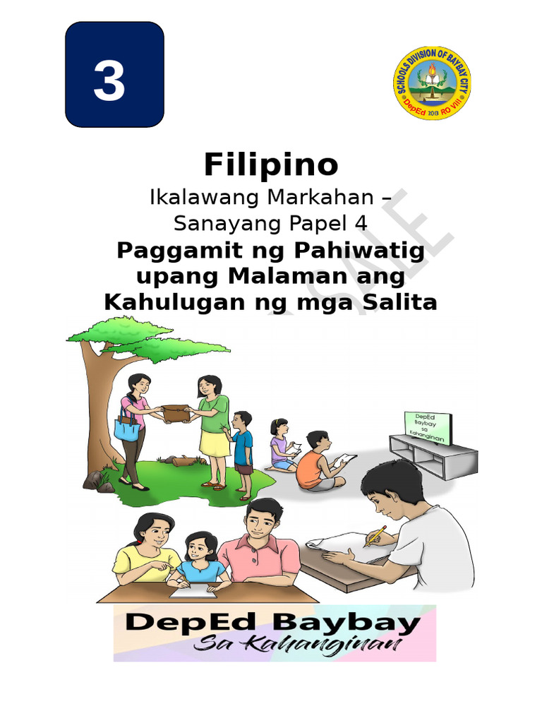 Fil3 Q2 LAS4 PTested | PDF