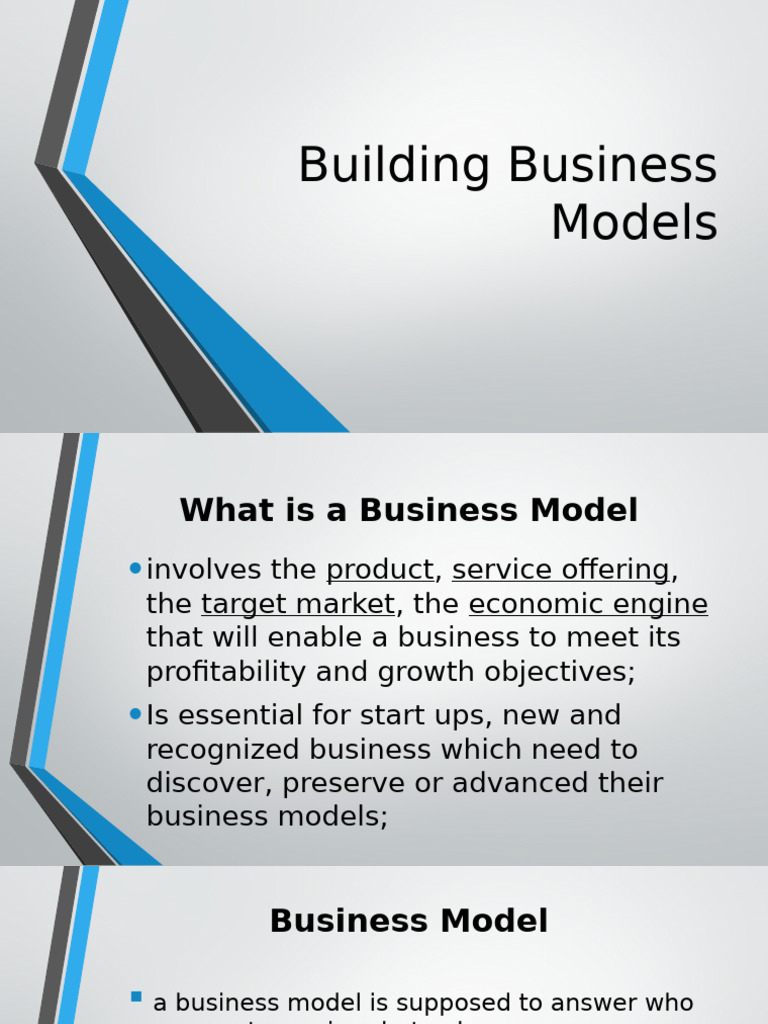 Chapter 7 Building Business Models | PDF | Franchising | Business Model