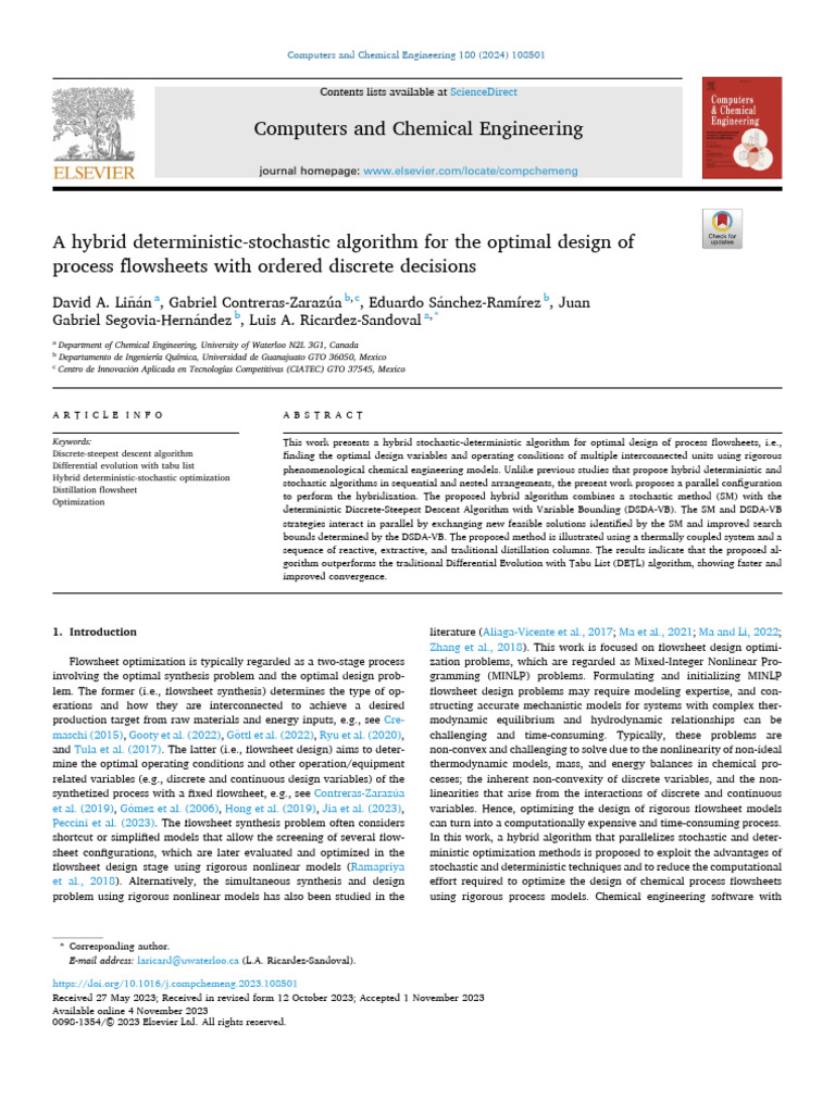 Hybrid Deterministic Stochastic Algorithm Pdf Mathematical