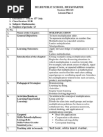 Lesson Plan 2025 | PDF