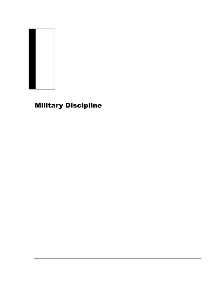 The Requirement For Military Discipline | PDF | Prosecutor | Treaty