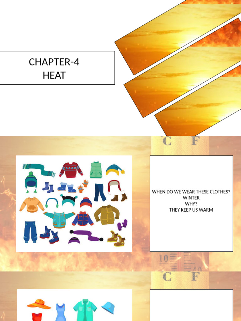 Chapter 3 Heat | PDF | Thermometer | Temperature