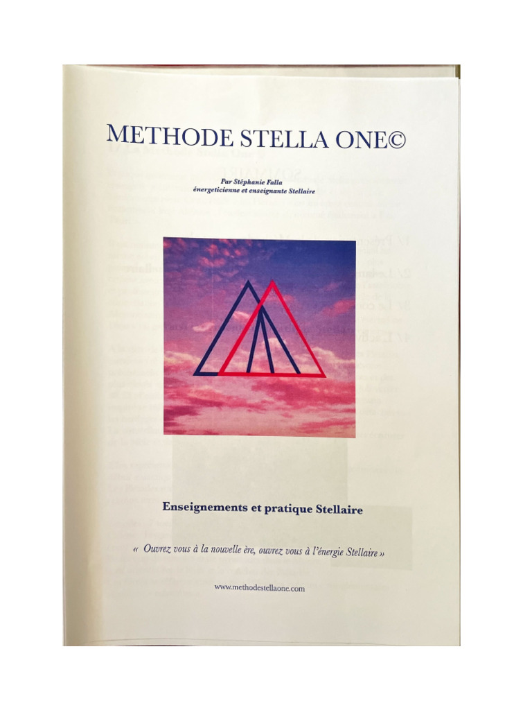 FORMATION_STELLA_ONE_VERSION_2 | PDF