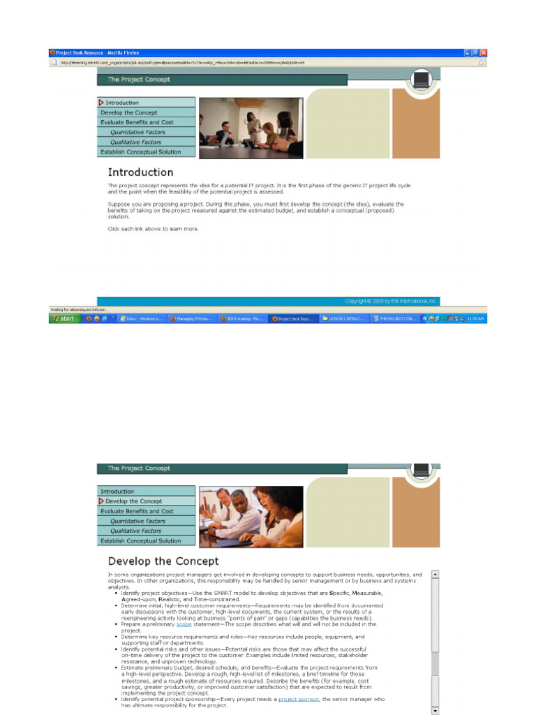 THE PROJECT CONCEPT | PDF