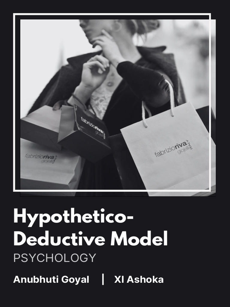 Hypothetico- Deductive Model | PDF