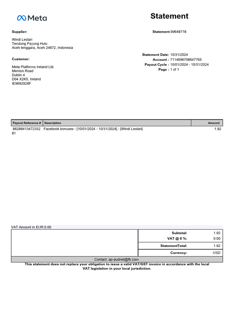 Meta Bonus | PDF | Trade | Economies