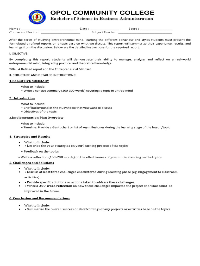 Entrep Mind Final | PDF