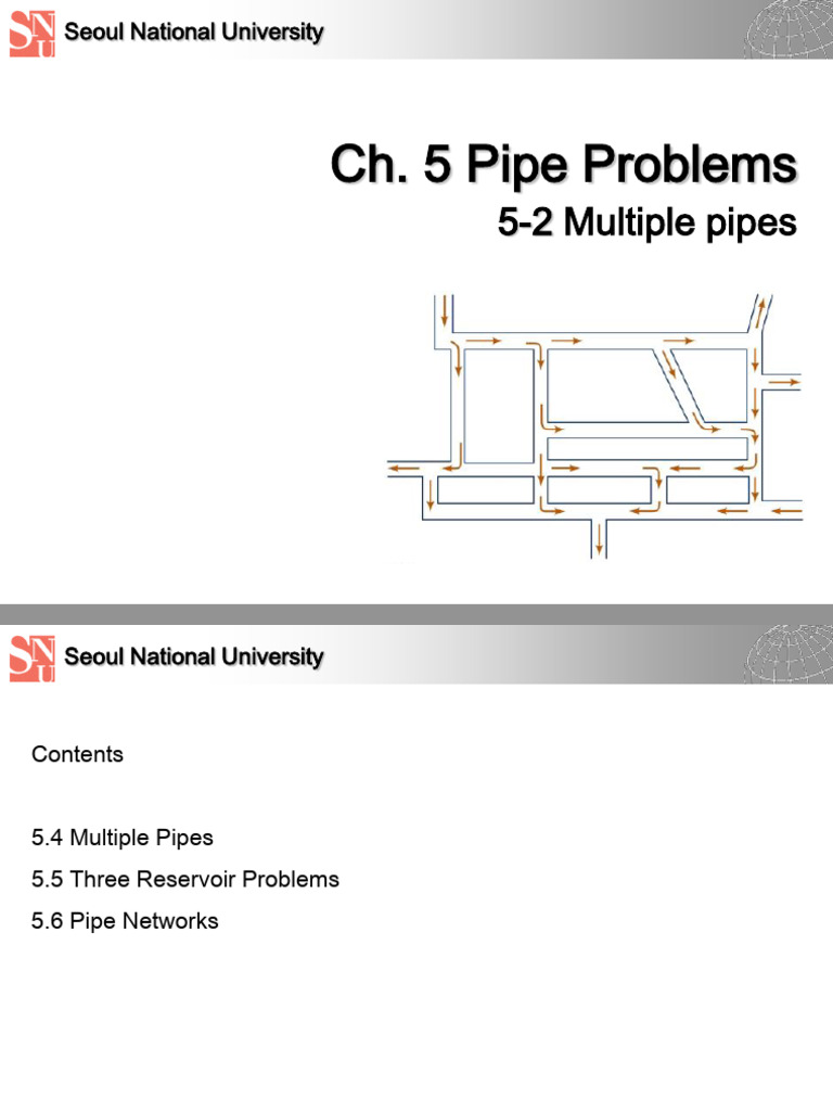 HD Ch5-2-LC8 PIPE FLOW ANALYSIS | PDF | Pump | Chemical Engineering
