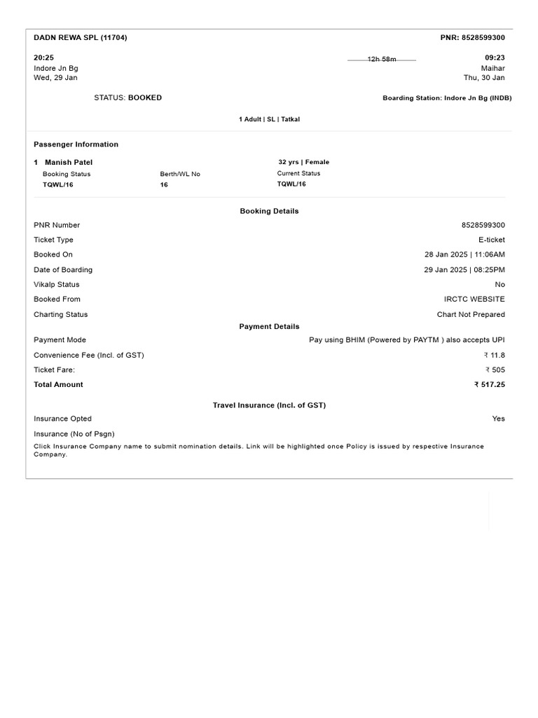Train Ticket Booking Guide | PDF | Service Industries | Financial ...