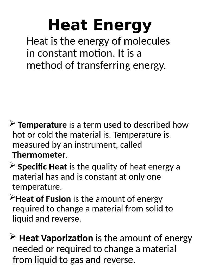 Heat Energy 3Q | PDF