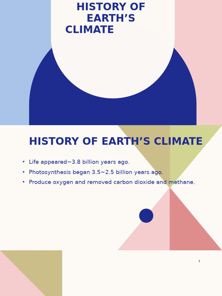 History of Eart6h's Climate | PDF