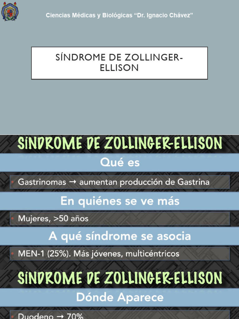 SÍNDROME DE ZOLLINGER-ELLISONN | PDF