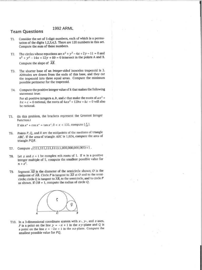 1992_ARML_Team | PDF