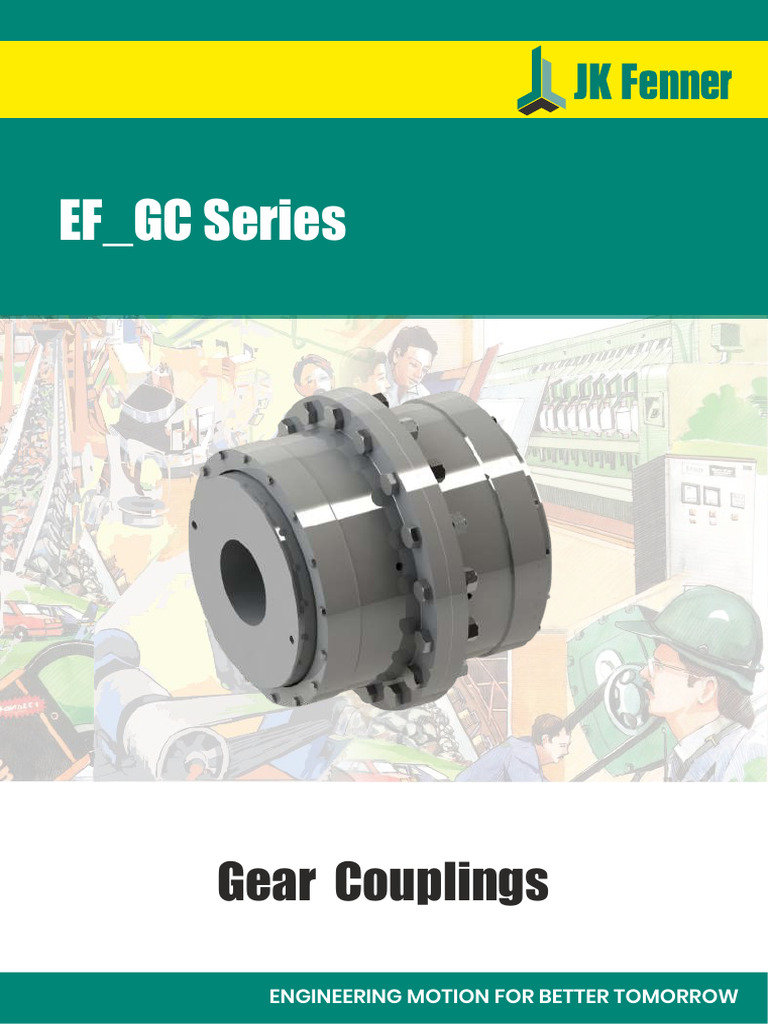 EF GC Series Gear Coupling | PDF | Gear | Mechanical Engineering