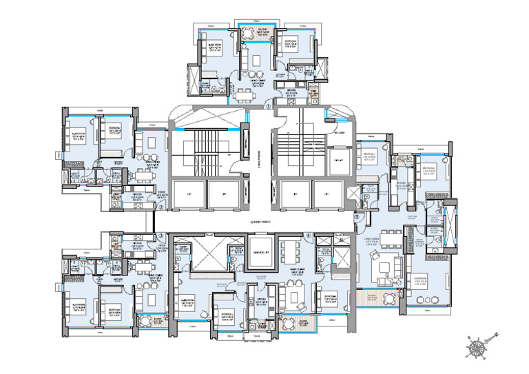 Wing B Floor Plan | PDF | Room | Home