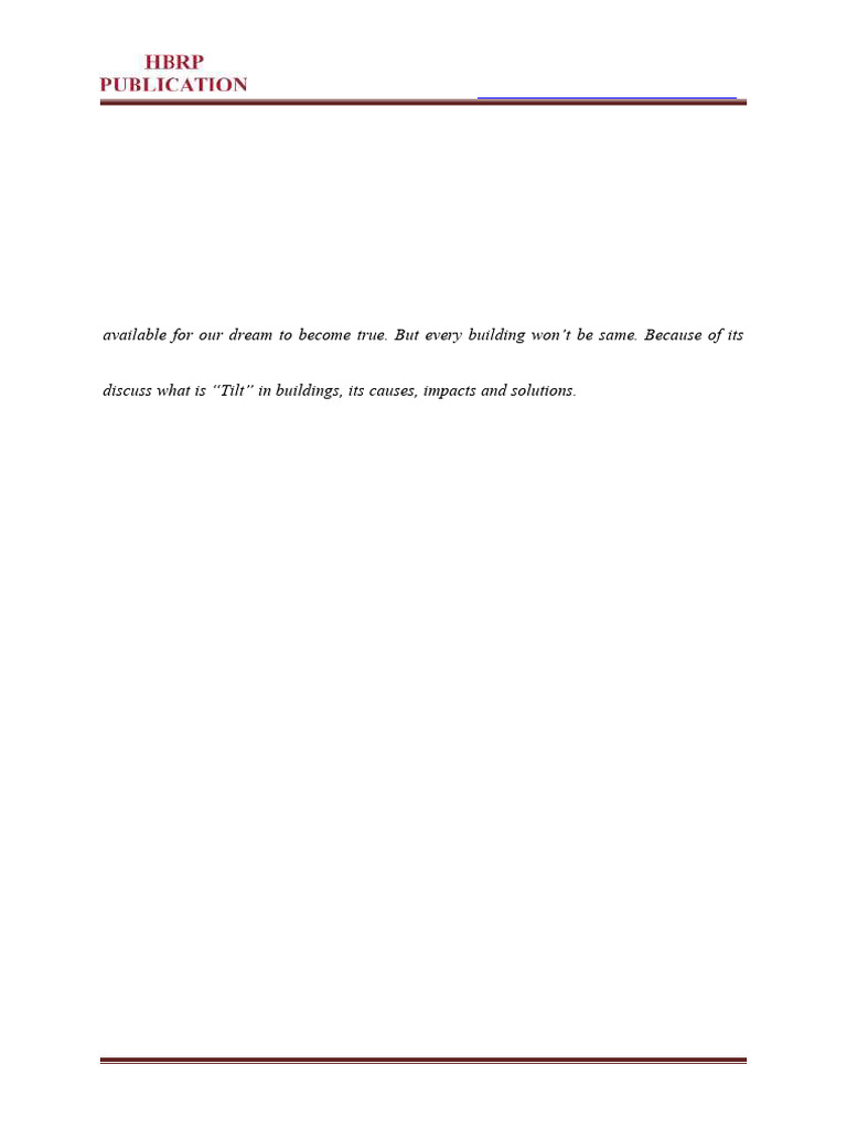 Building Tilt Correction Solutions | PDF | Deep Foundation ...