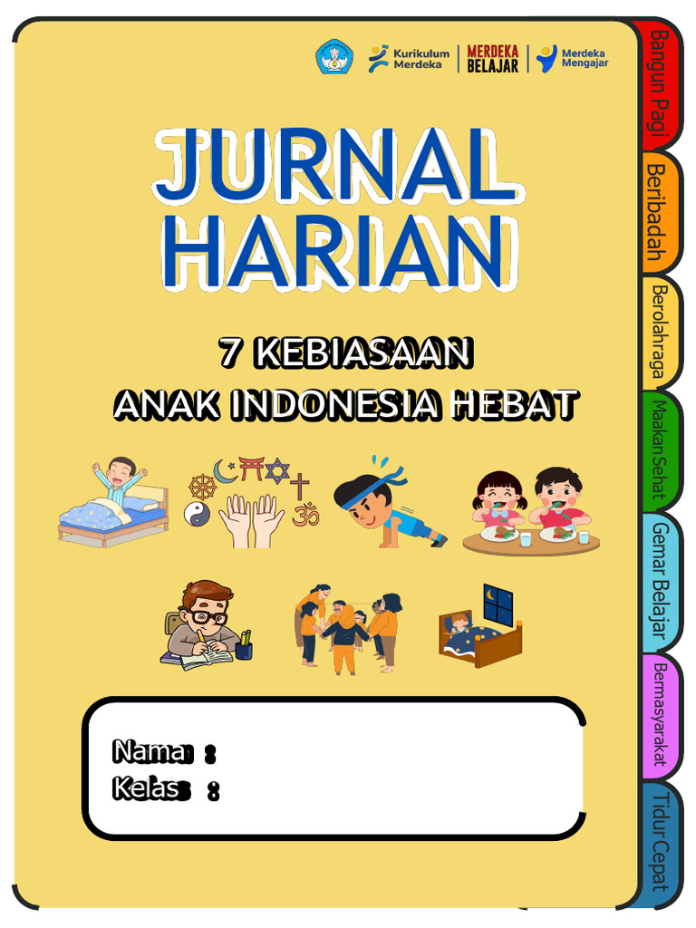 7 Kebiasaan Hebat Anak Indonesia | PDF