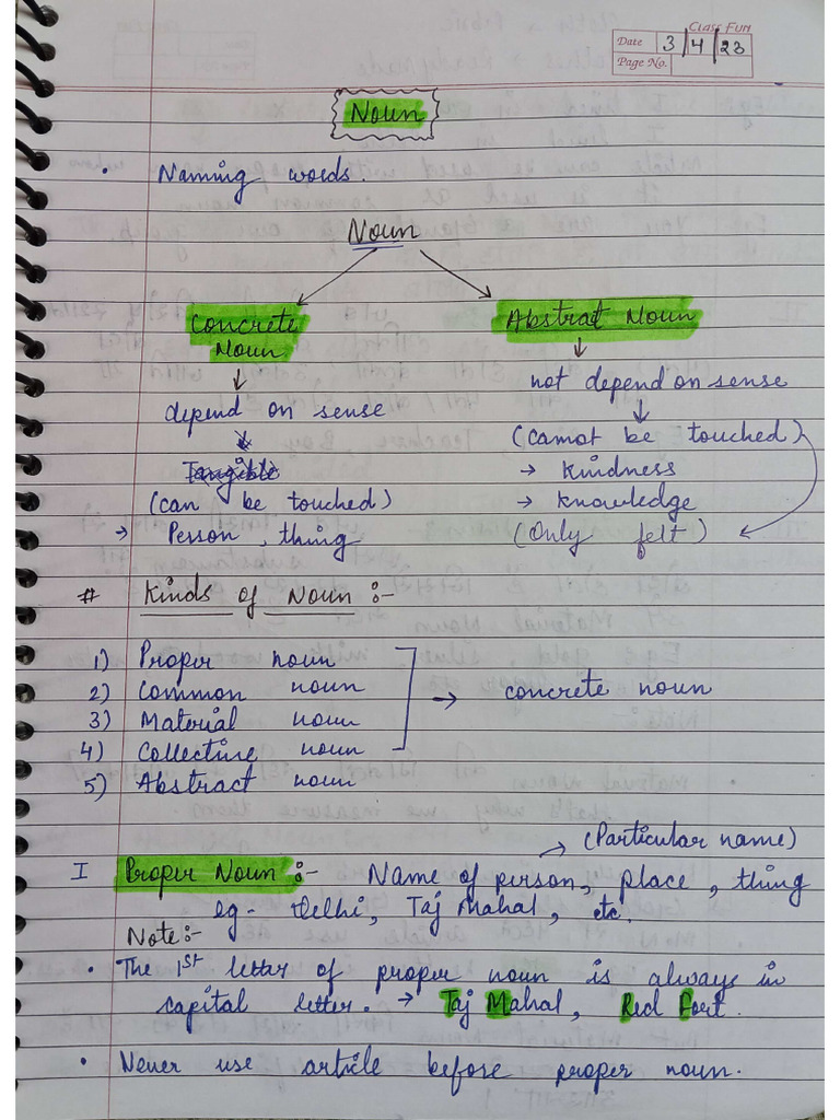 NOUN Notes | PDF