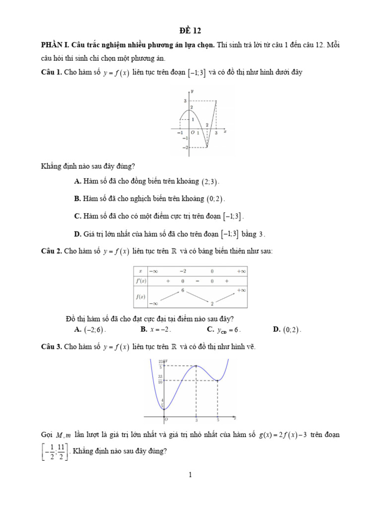 12. Đề 12-2024-2025 | PDF