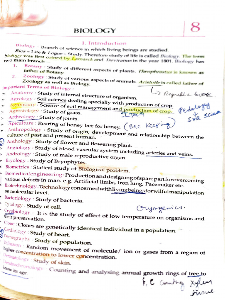 Biology - Part 1 | PDF