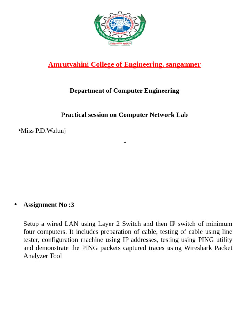 LAN Setup | PDF