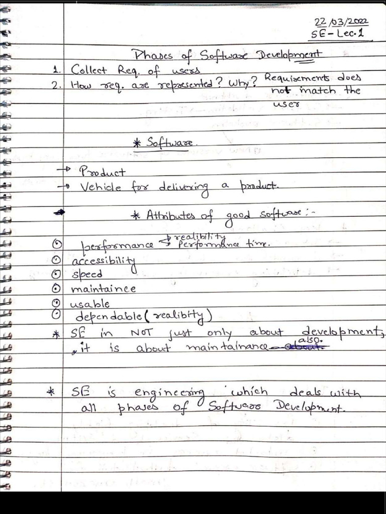 SE Upto Internals | PDF