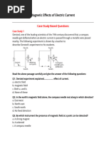 Fleming's Left-Hand Rule Practice Questions | PDF | Magnetic Field ...