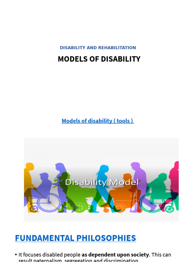 Models of Disability Overview | PDF | Disability | Pathology
