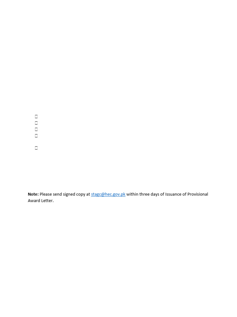 Training Program Acceptance Form | PDF