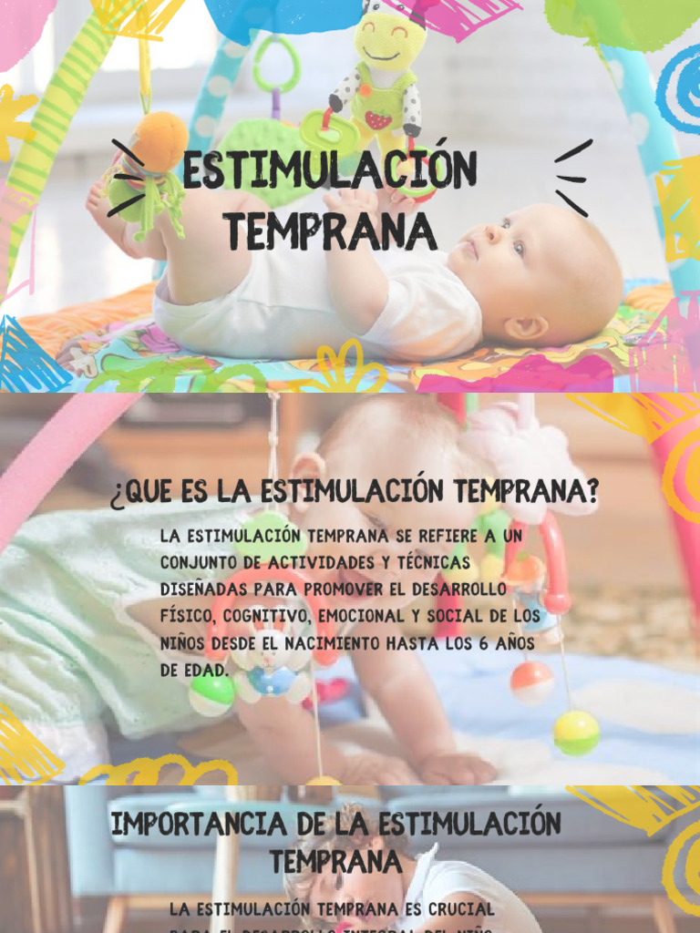 Guía de Estimulación Temprana Infantil | PDF | Las emociones | Psicología cognitiva