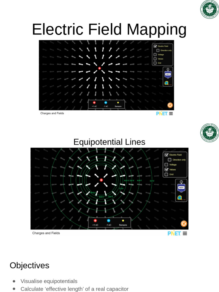 4 Electric Field Mapping Presentation Presentation Spring 2025 | PDF