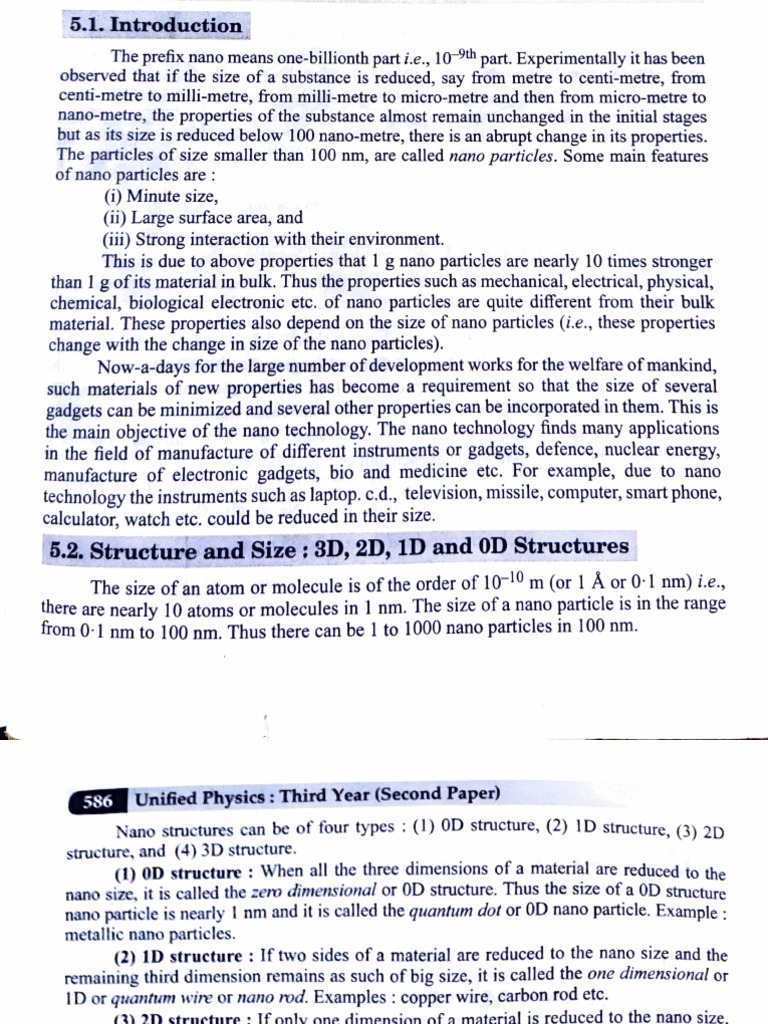 PDF Abhishek Vaniya, BT201 Nano Science Introduction | PDF | Nanoparticle | Electrical ...