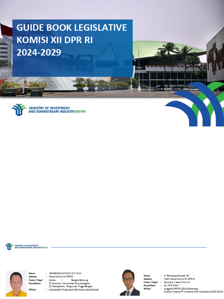 Anggota Komisi XII DPR RI 2024-2029 | PDF
