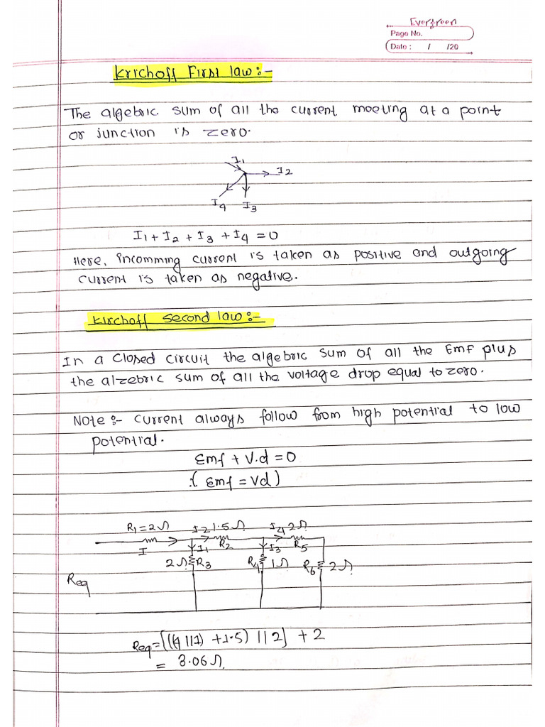 BEE Notes (Binod) | PDF