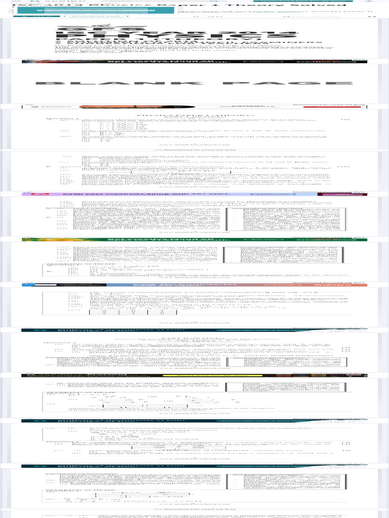 ISC 2014 Physics Paper 1 Solved Exam | PDF | Electromagnetism ...
