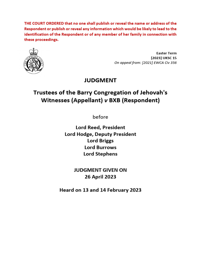uksc_2021_0089_judgment_ddc249719f | PDF | Tort | Legal Liability