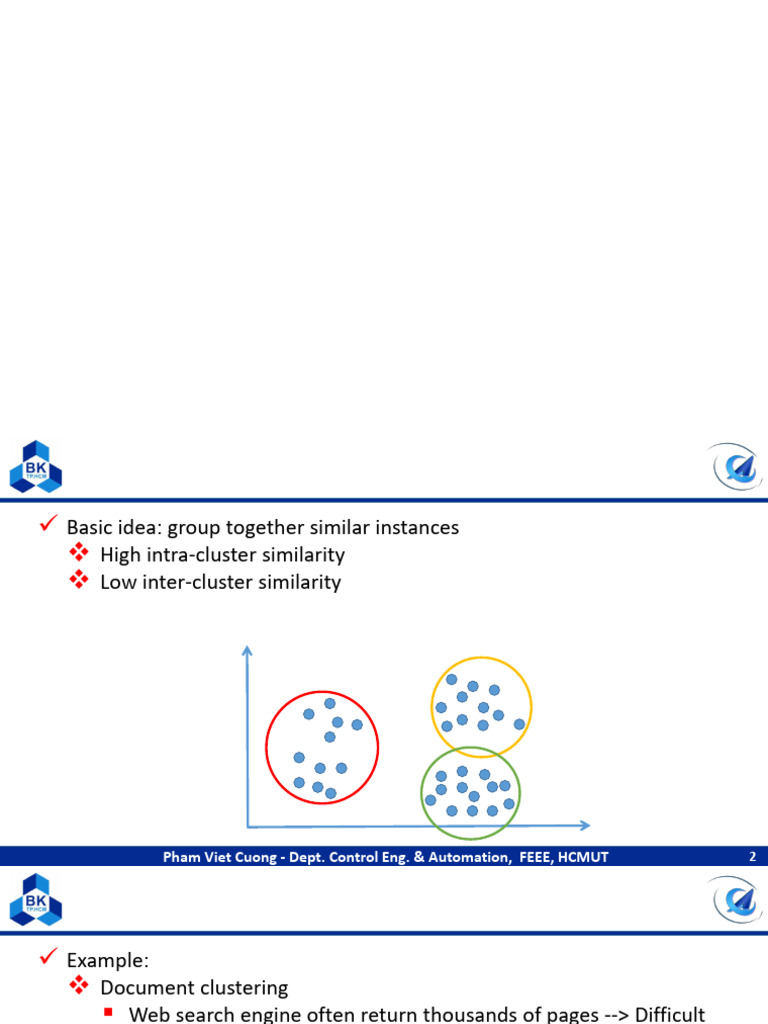 K Means Clustering 11032022 Pdf Cluster Analysis Image Segmentation