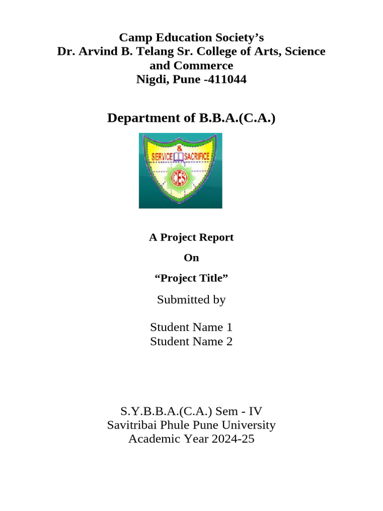 ProjectDocument_Sem4 | PDF