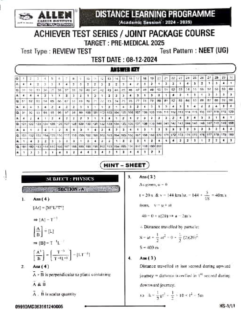 Alien ? Soln | PDF | Chemistry | Physical Chemistry
