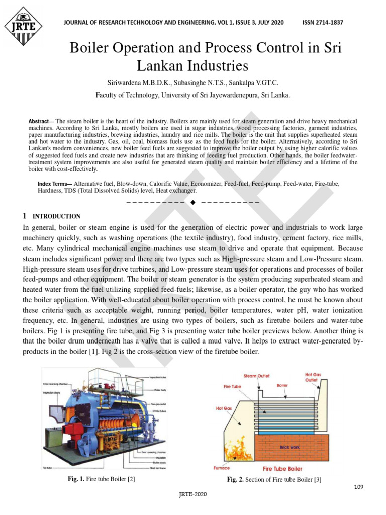 Boiler Operation and Process Control in | PDF | Boiler | Steam