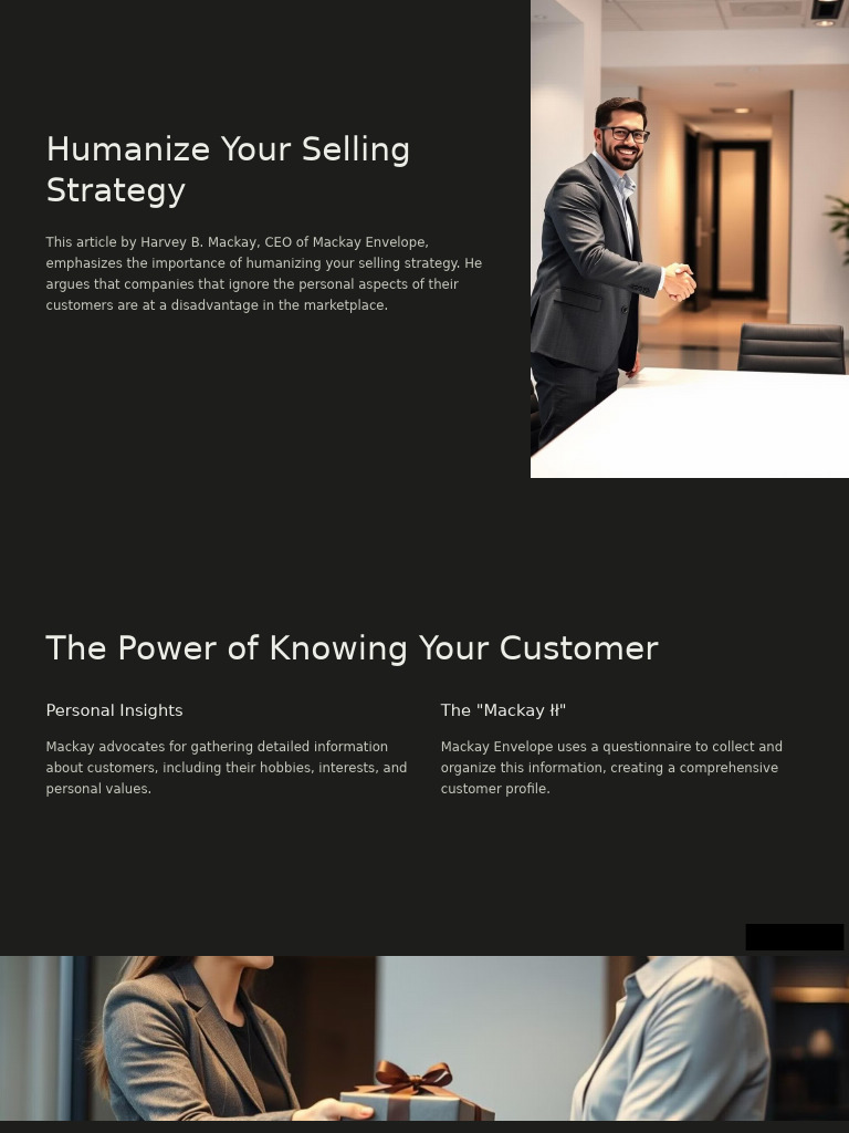 Humanize Your Selling Strategy | PDF | Sales | Empathy