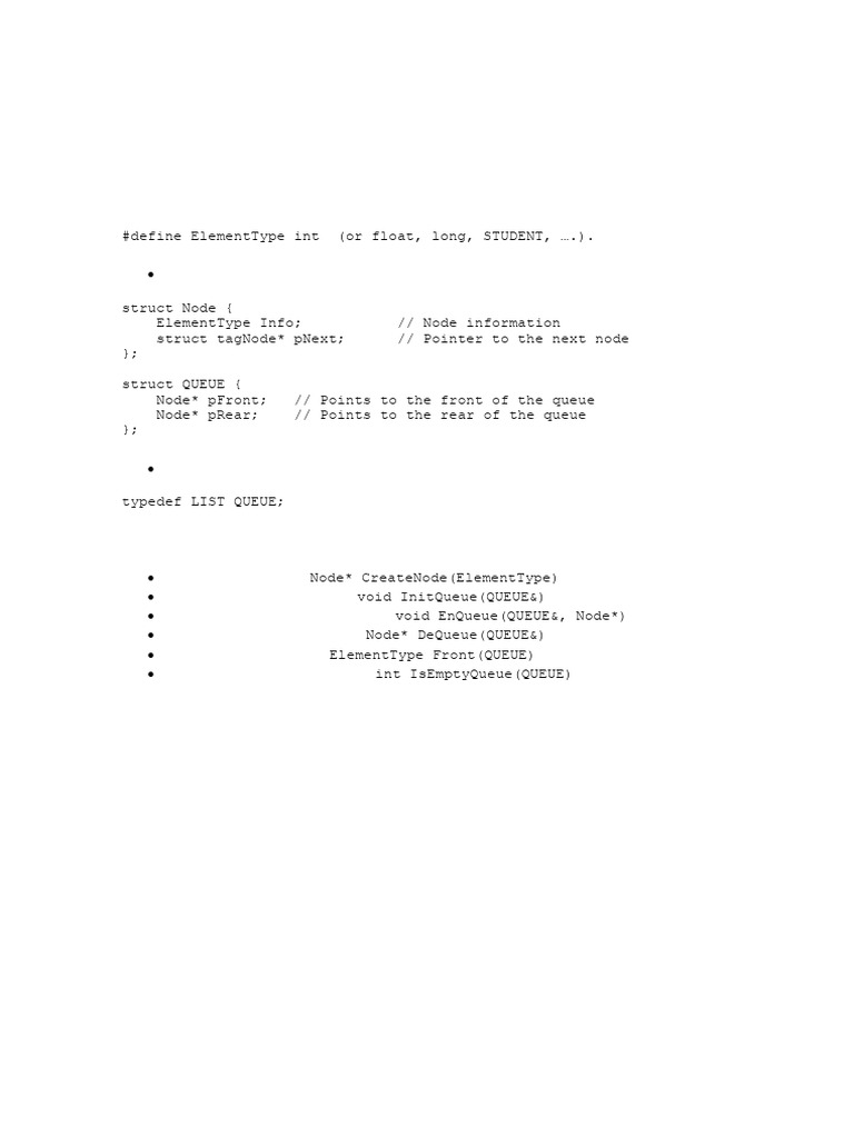 Practice Lesson 5 - Queue | PDF