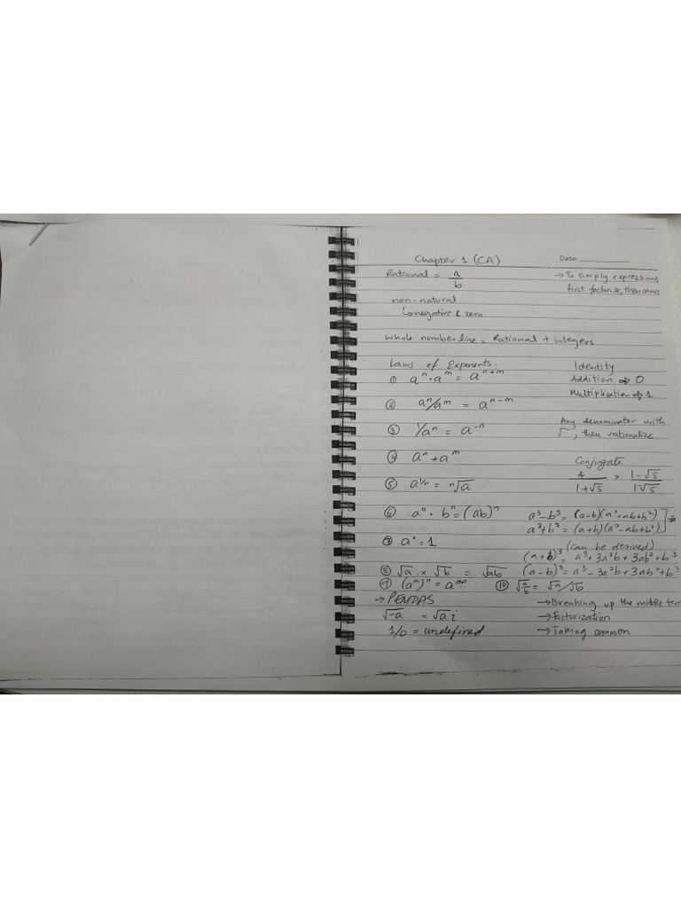 Pre-Calculus notes | PDF