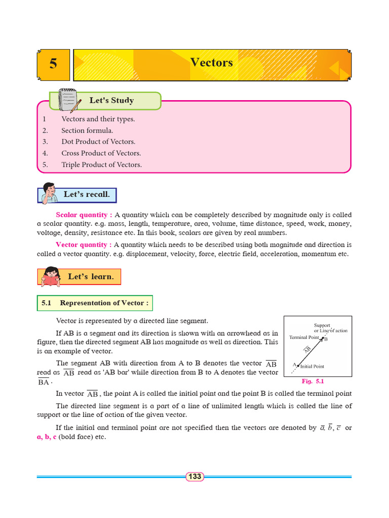 vectors | PDF | Euclidean Vector | Vector Space