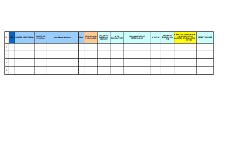Formato Bono Especialidad | PDF